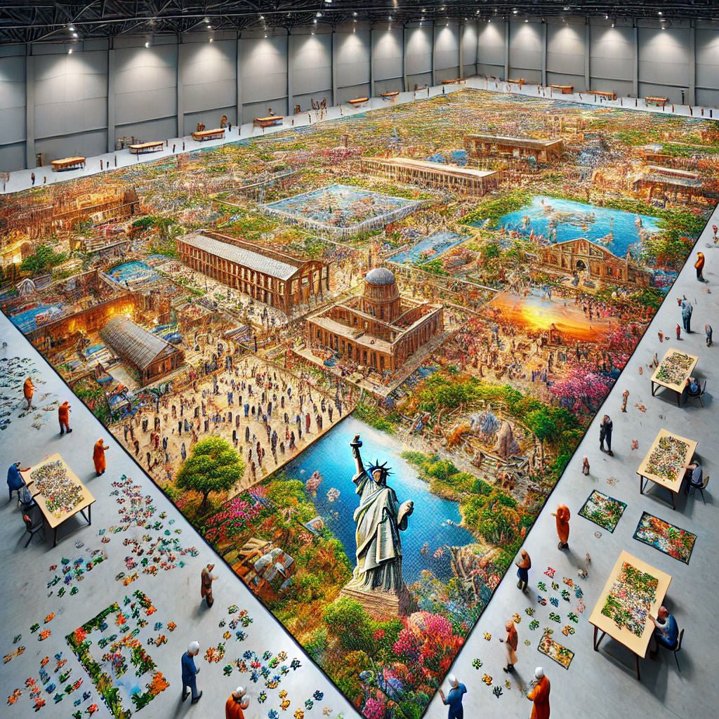 Quel est le plus grand puzzle du monde ? – GoCrazyPuzzle